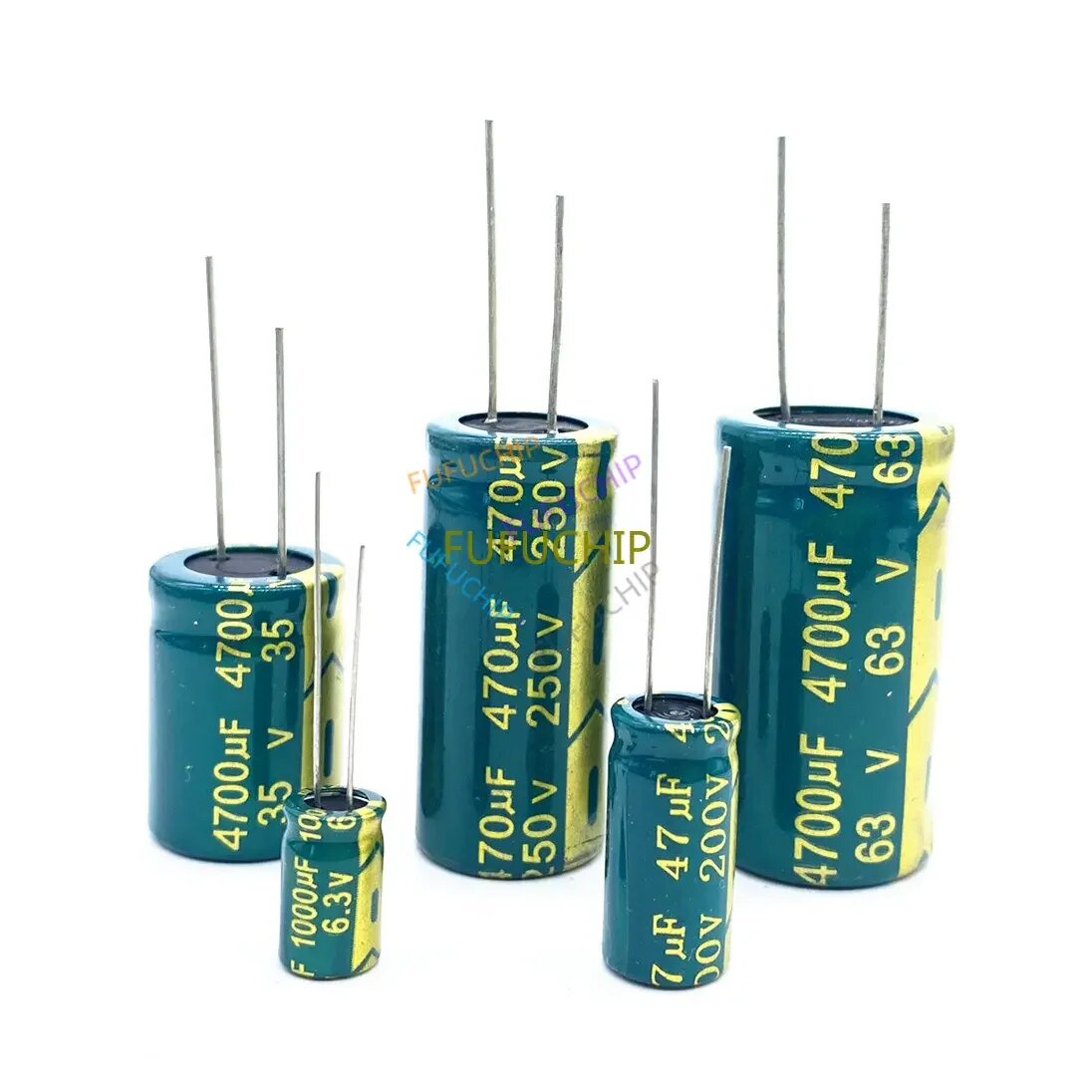 Высокочастотные алюминиевые конденсаторы 10-400В 16V1000UF 10PCS