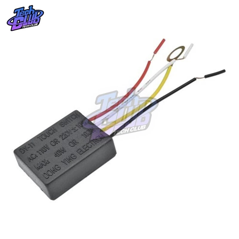 AC 110V 220V Сенсорный переключатель включения-выключения 1-позиционный сенсорный переключатель лампы Детали настольного освещения Сенсорный датчик диммера Лампа-переключатель