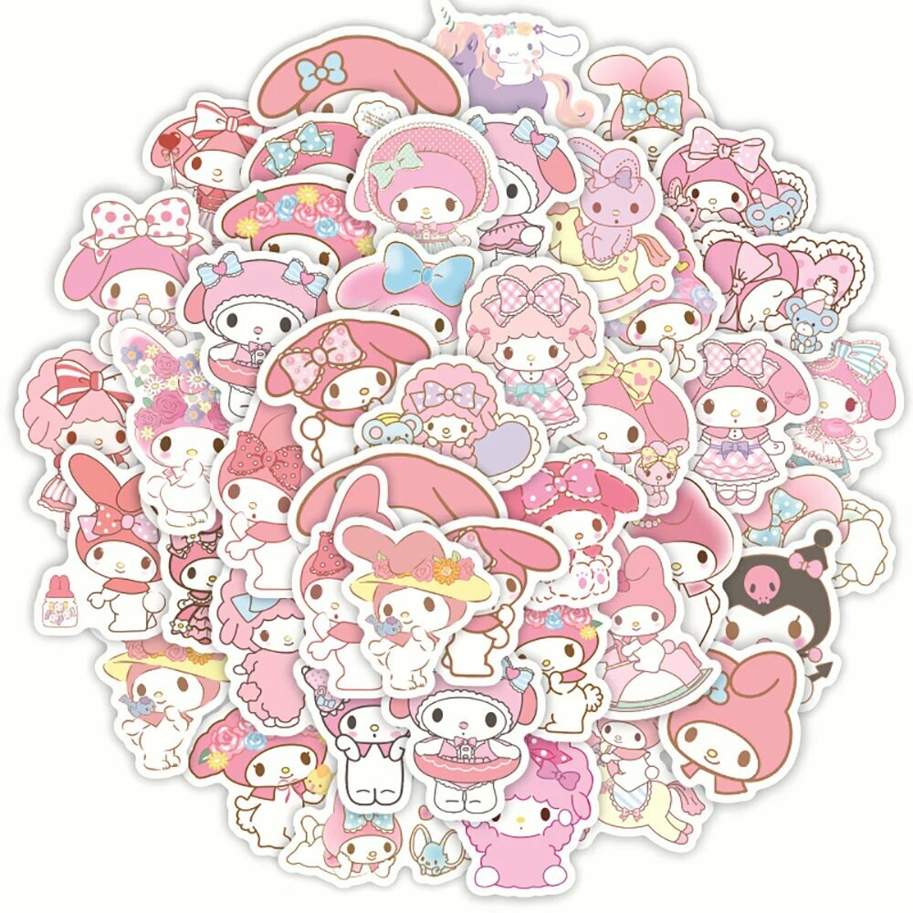 Набор из 10/25/40 наклеек My Melody MINISO 25PCS