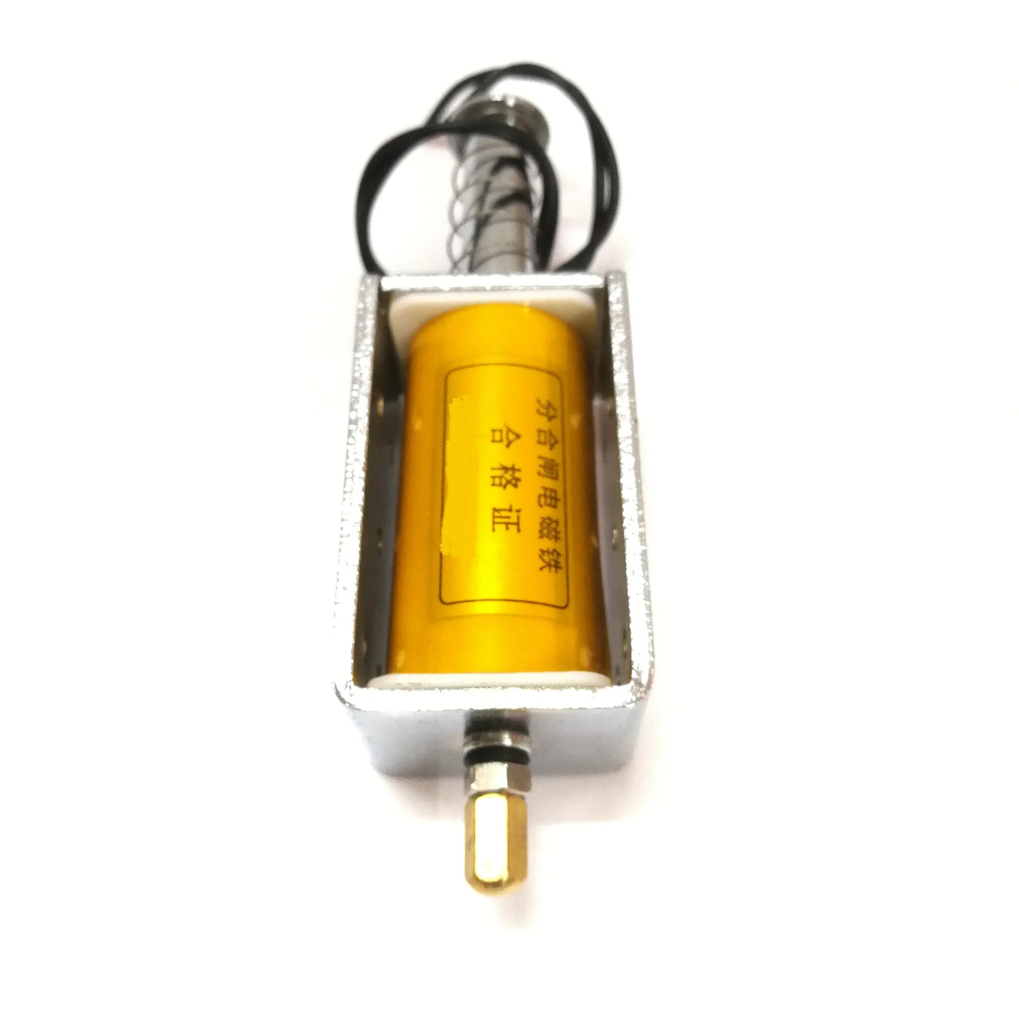 Электромагнит нажимной 12В/24В/220В DC 12V