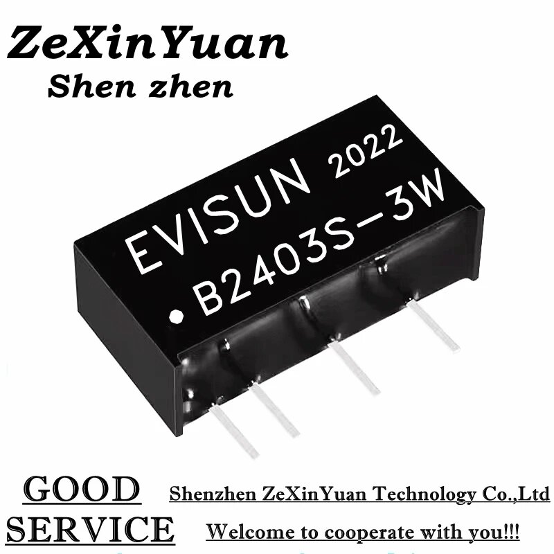 Evisun DC-DC модуль, 5PCS B2424S-3WR3, 5A