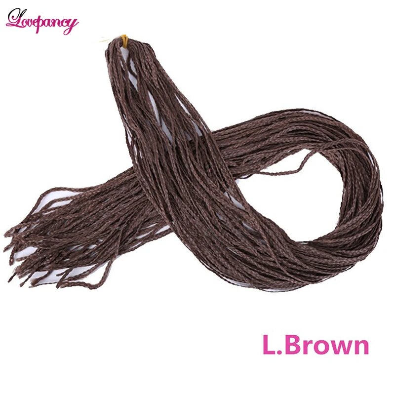 Синтетические косички Lovepancy Зизи белые/черные 28 дюймов L Brown