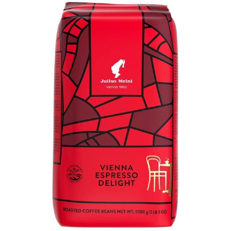 Кофе JULIUS MEINL VIENNA ESPRESSO DELIGHT в зернах /пакет/ 1кг