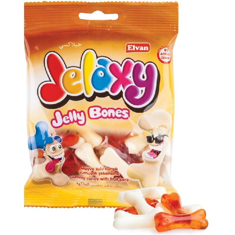 Мармелад JELAXY Bones Кости (80г шоубокс) 80г2