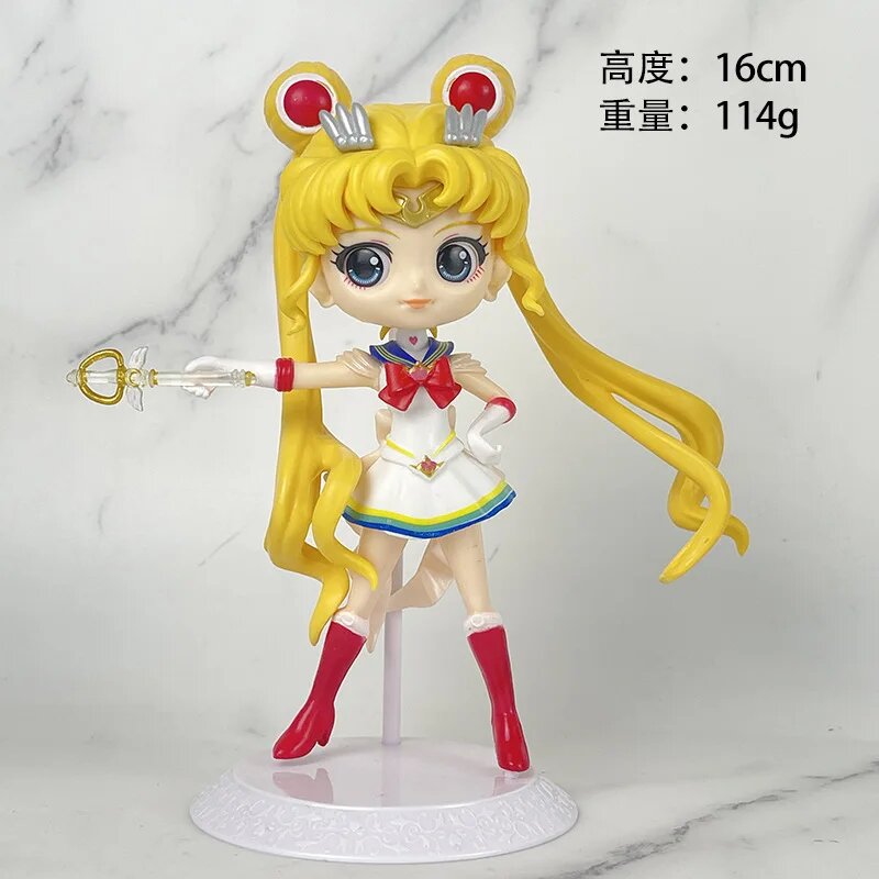 Фигурка Sailor Moon Tsukino Usagi, 16см, yellow datou fazhang