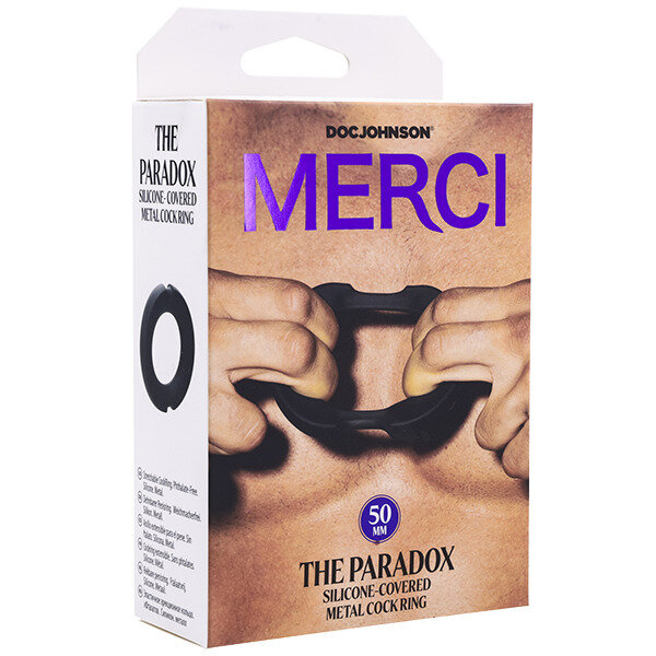 Эрекционое кольцо MERCI THE PARADOX, 50 мм, силикон, для пар