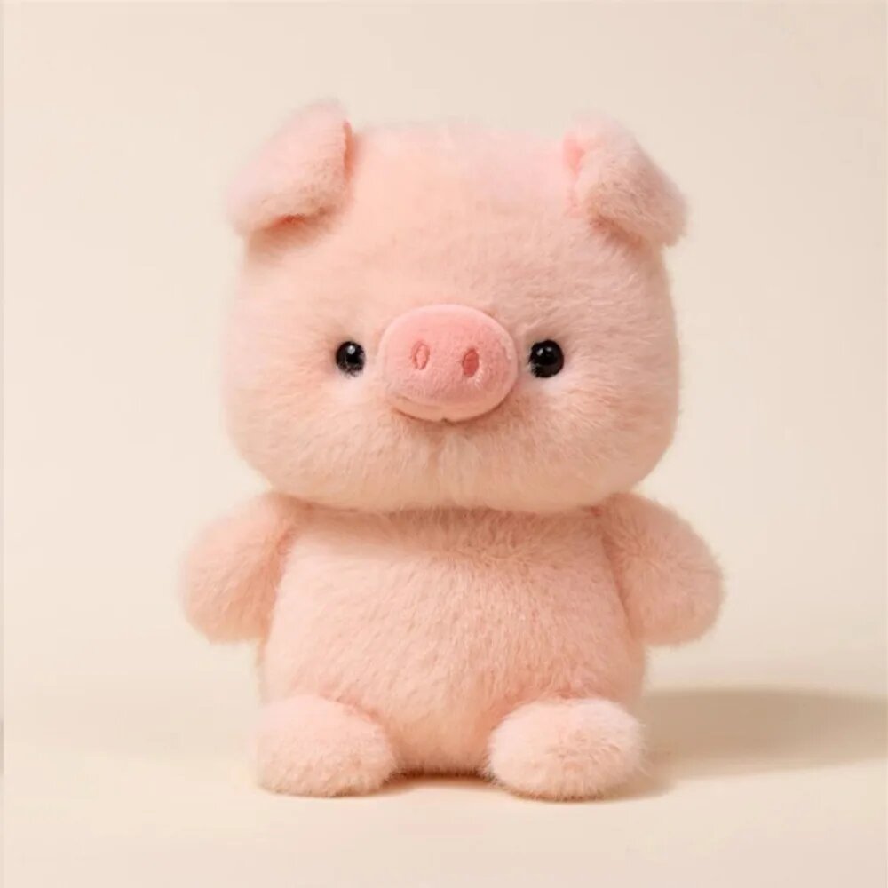 Плюшевый слон 16 см Розовый, Pig