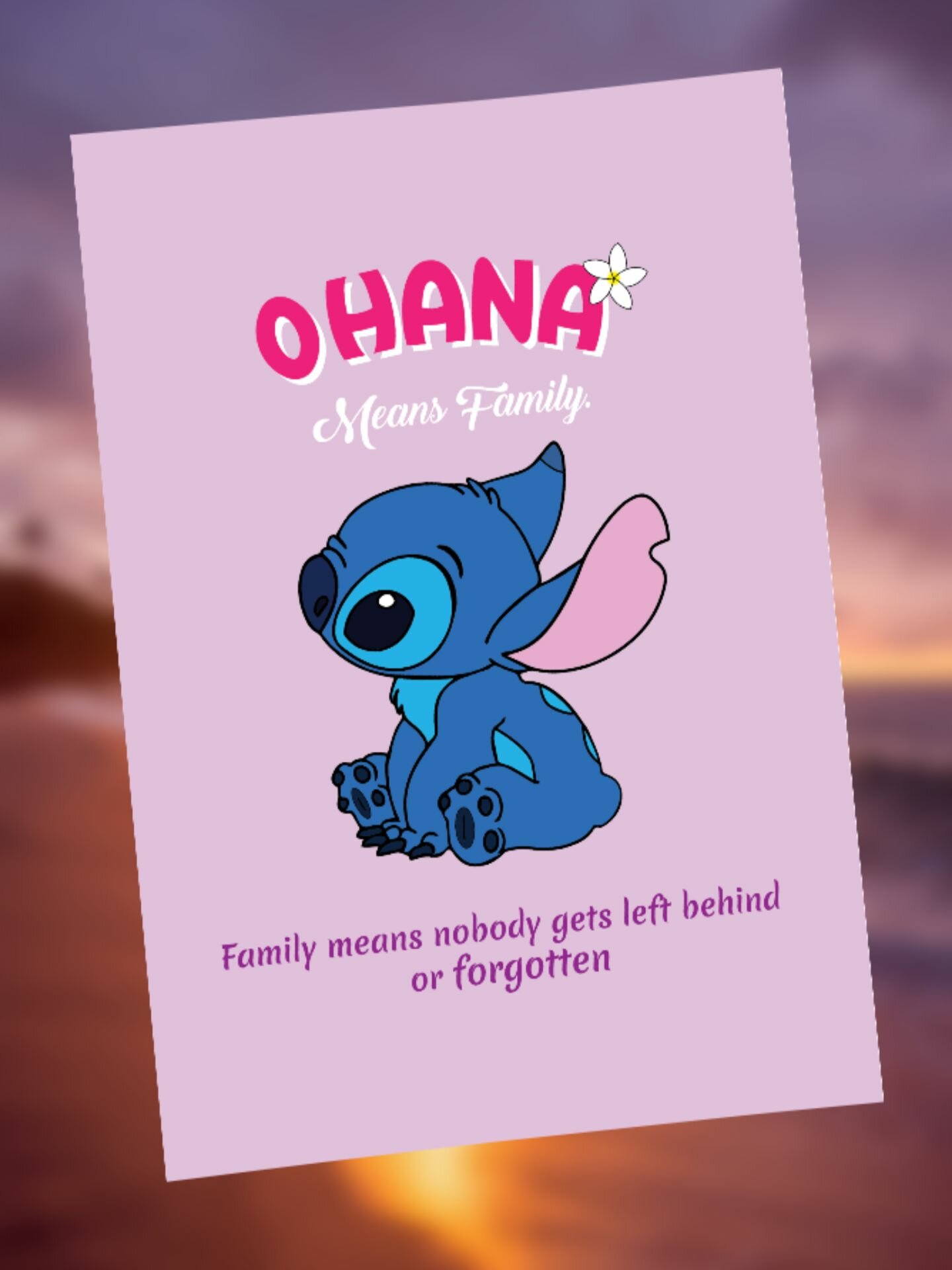 Постер "Стич (Лило и Стич)", формата А3, 42x29 см, глянцевый