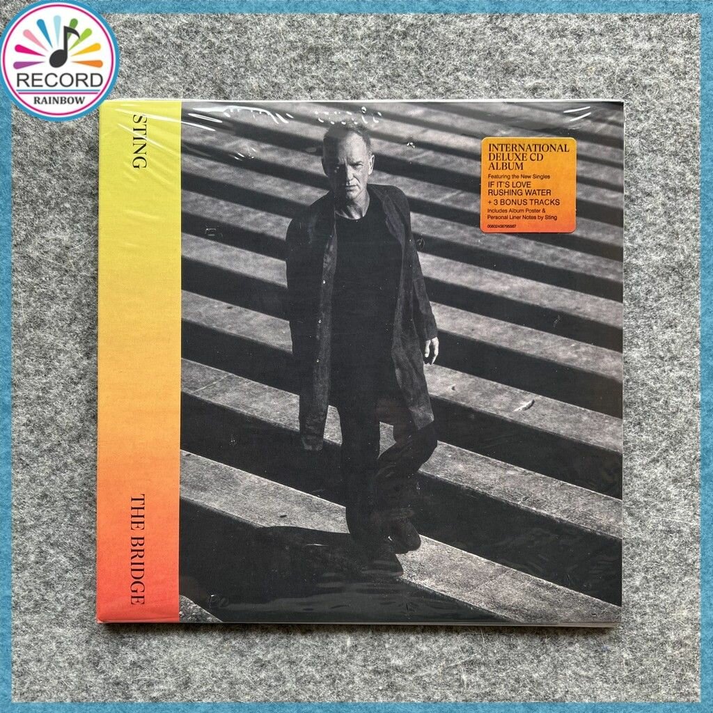 CD Sting Bridge Deluxe +Bonus Tracks CD запечатанный совершенно новый альбом RS бонусные треки делюкс издание запечатанный диск