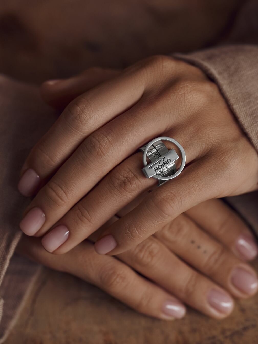 Кольцо наборное, серебро, 925 проба