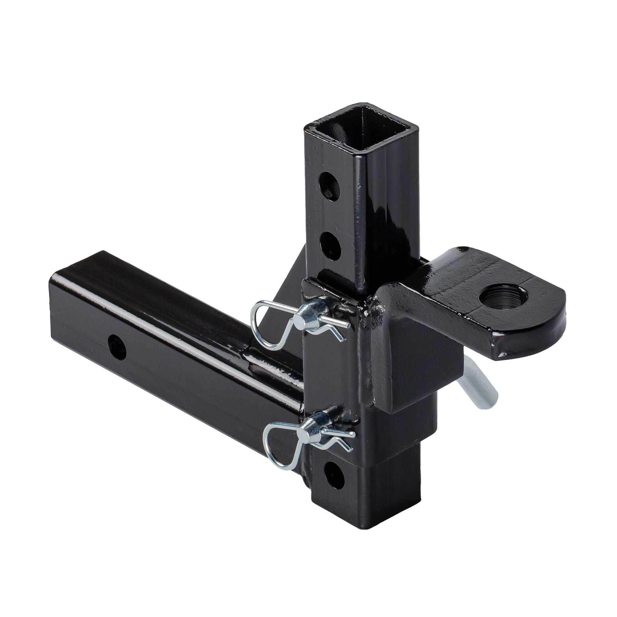 Насадка фаркопа Black с регулировкой высоты 2"-6", квадратный профиль