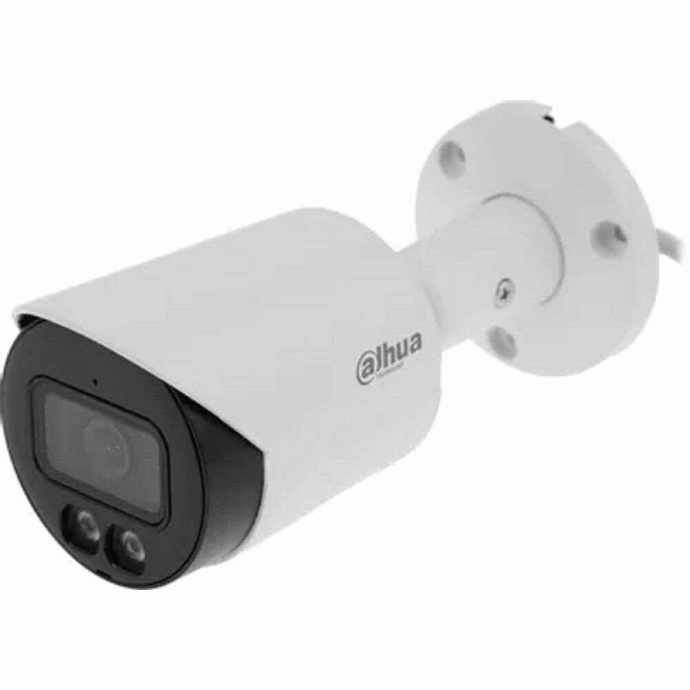 DAHUA IP - камера видеонаблюдения DH - IPC - HFW2449SP - S - IL - 0280B, 4Мп, уличная, CMOS 1 2.9", RJ45+PoE, IP67, цилиндрическая, обнаружение движения, контрольные зоны