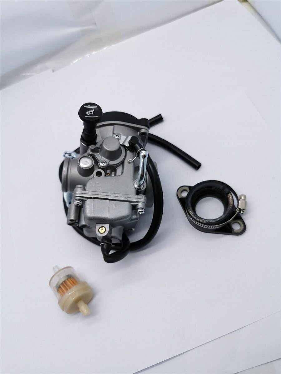 Карбюратор С Загрузкой Впускного коллектора и Масляным фильтром Для Suzuki DR200SE DR200S