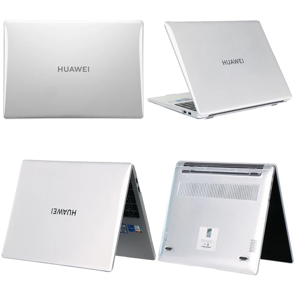 Чехол для ноутбука Huawei MateBook D 14 MDF-X, Crystal Clear, 2023-24 matebook d14, Унисекс