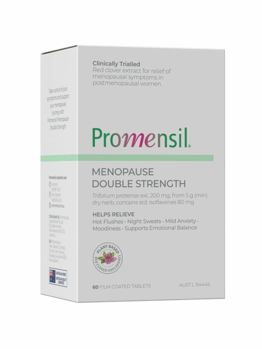 Promensil Menopause Original Formula, Комплекс для поддержки женского здоровья в период менопаузы, 60 таблеток
