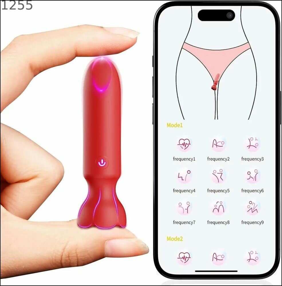 Мини вибратор в форме розы для женщин: перезаряжаемый, портативный, мощный для интимного массажа и релаксации