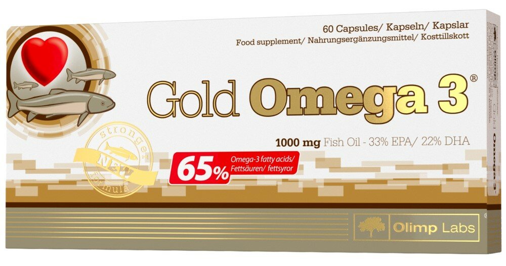 OLIMP LABS голд ОМЕГА-3 N60 капс массой 1260МГ