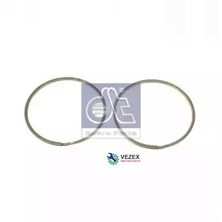 DT SPARE PARTS 541162 к-т прокладок выпускного коллектора !\ 2 шт DAF F85/95