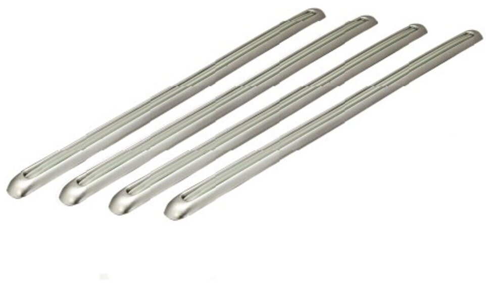 Накладка бампера GREY 460х25мм (4шт.) Автостоп HJ-103GY