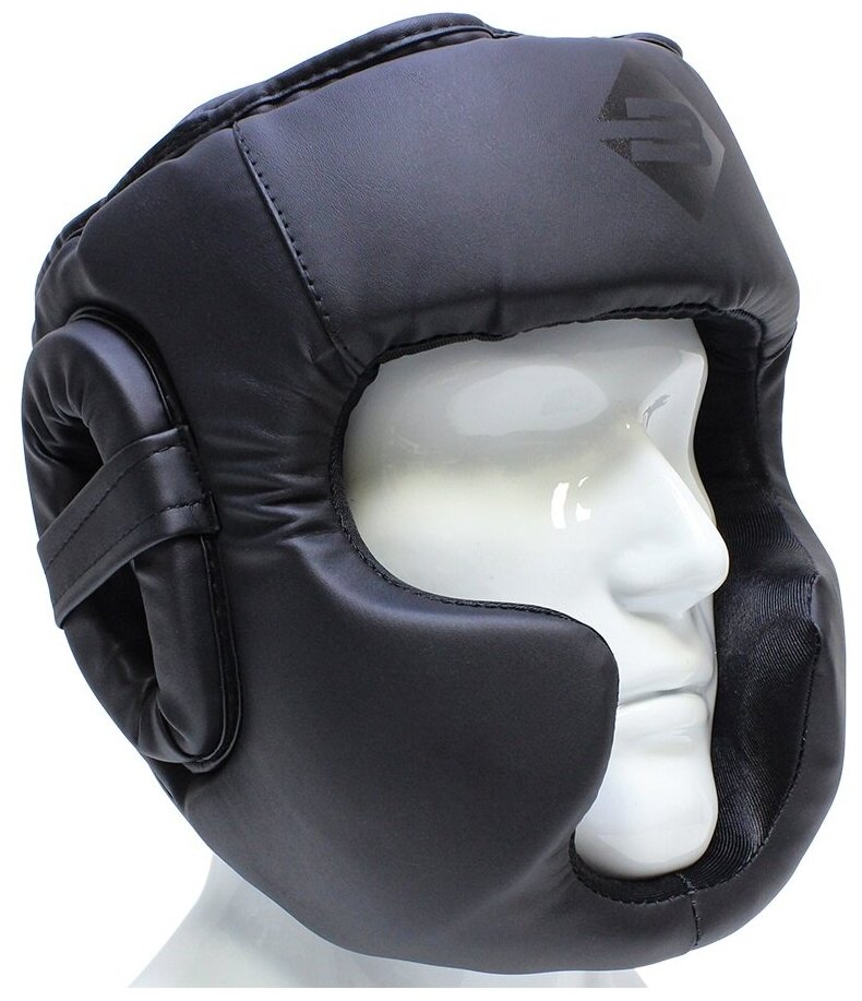 Шлем боксерский BoyBo Атака Black, L/XL