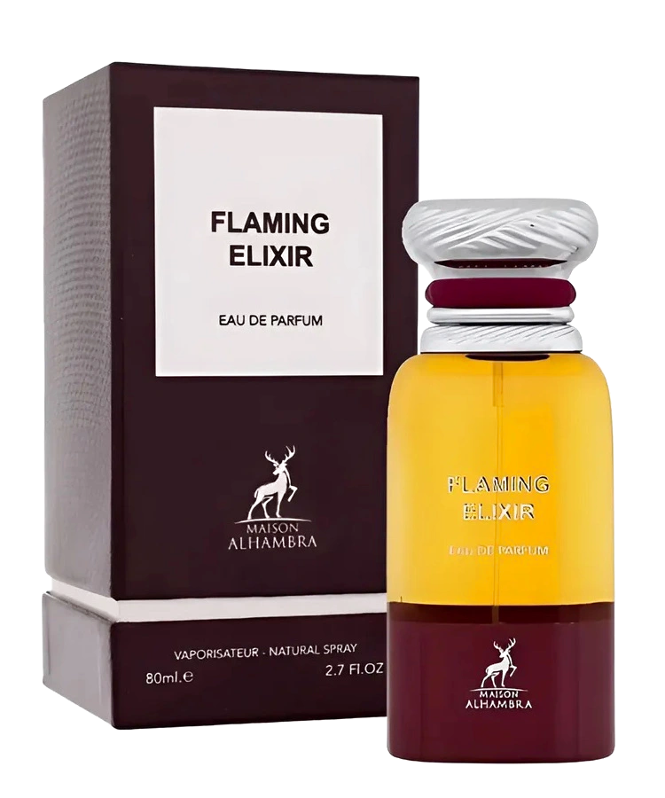 Аромат Флейминг Эликсир 80 мл унисекс / Alhambra Flaming Elixir парфюмерная вода