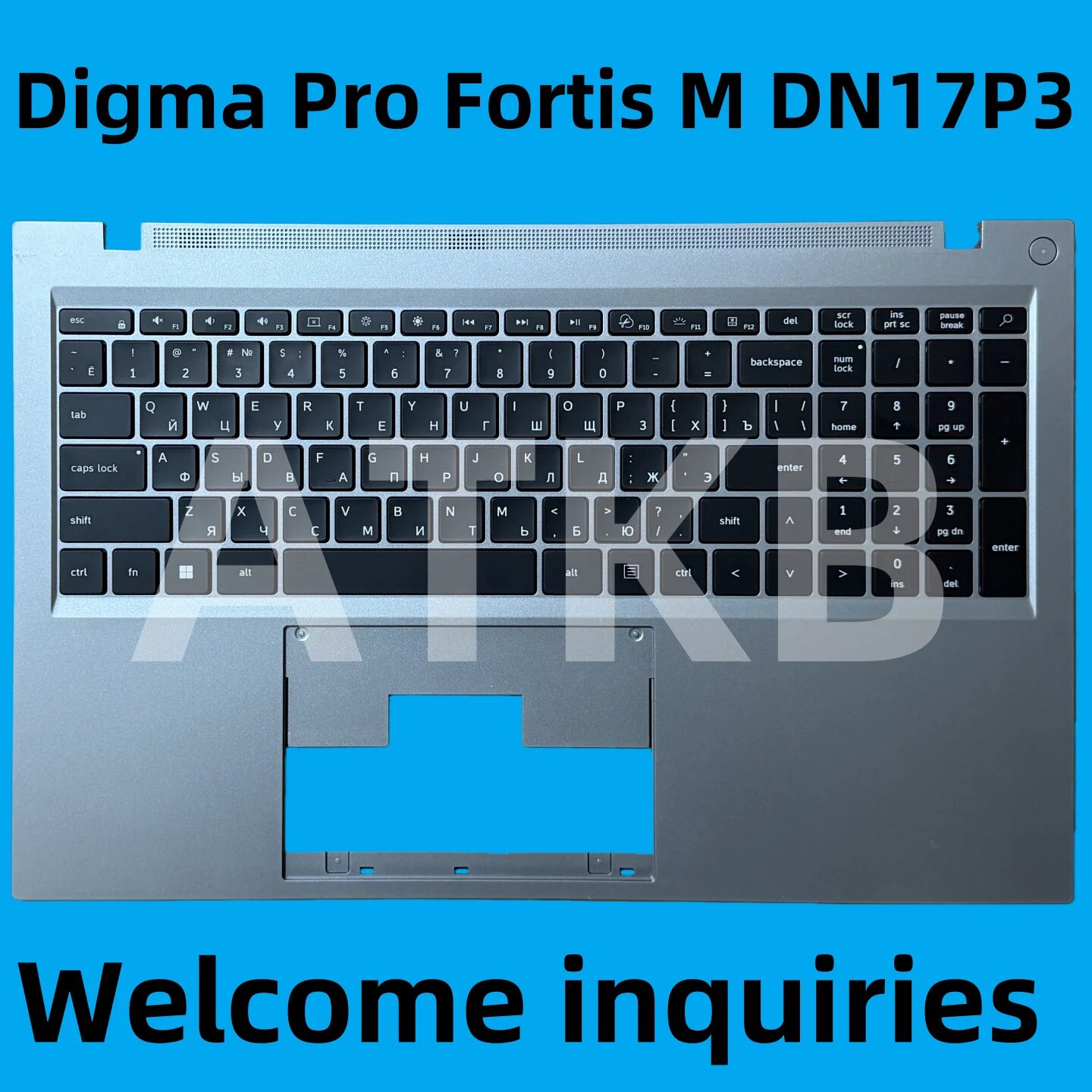 Клавиатура Digma Pro Fortis M DN17P3 RU keyboard