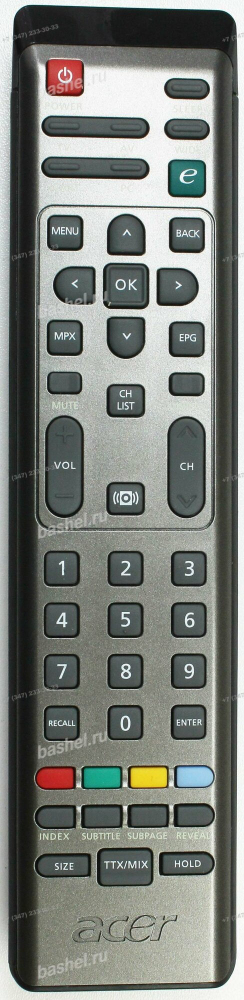 Acer RC-48KEY AT2230 AT1930, AT1931, AT2225 LCD TV ориг, Пульт ДУ