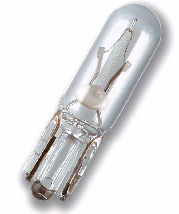 Лампа габарит. 24V W10W Т10 без цок. 10шт