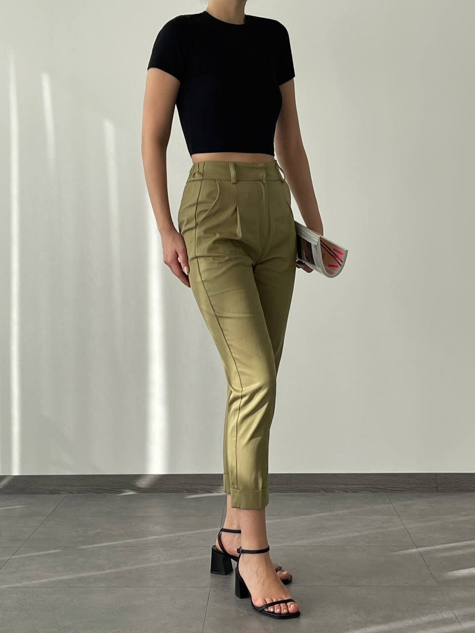 Брюки дудочки