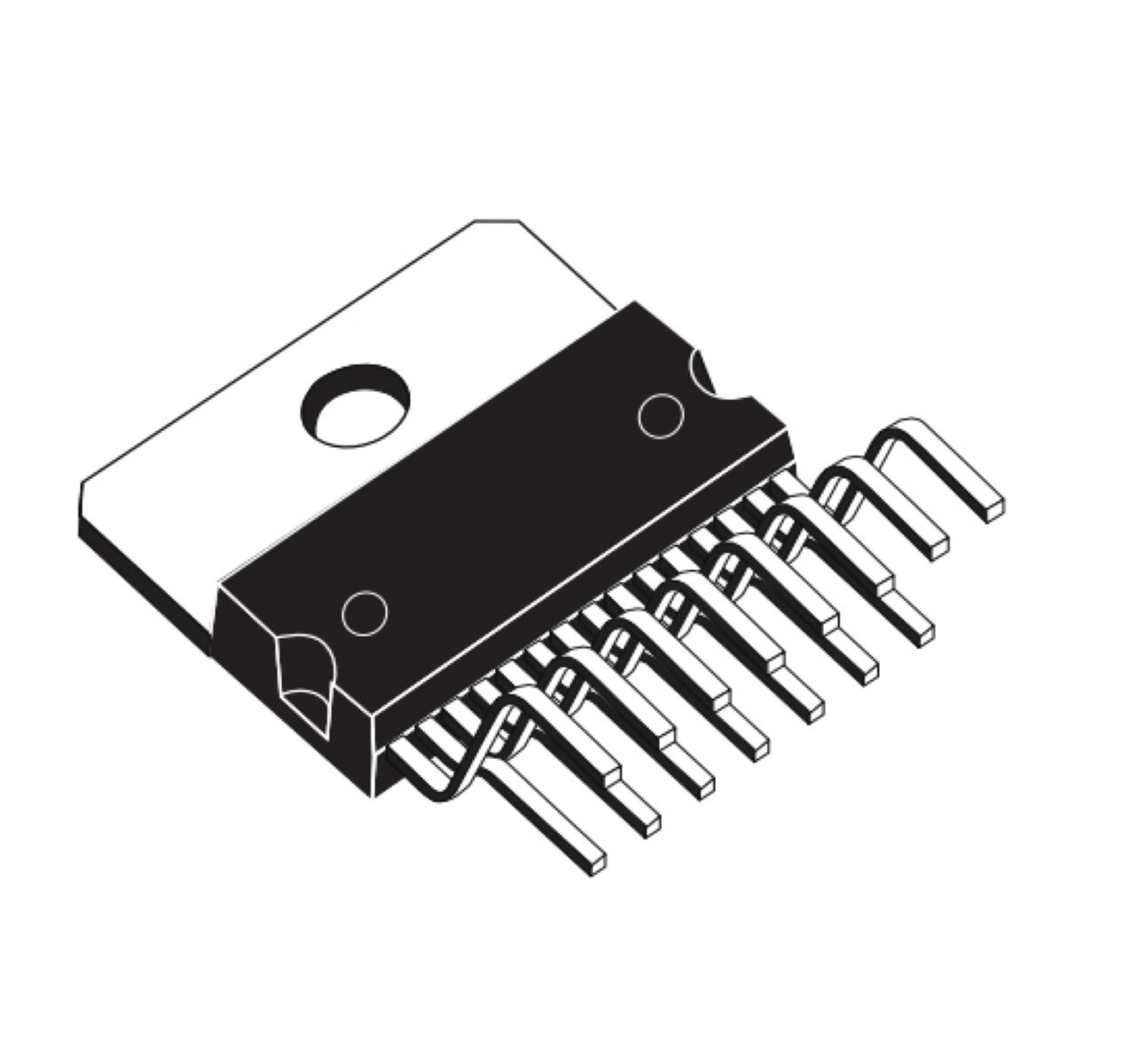 Микросхема TDA7496
