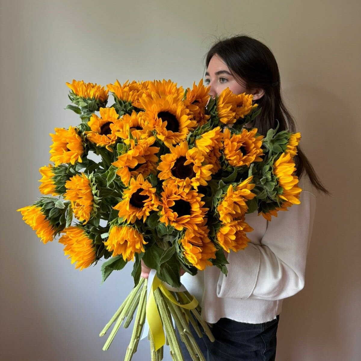 Яркие подсолнухи, 29 шт