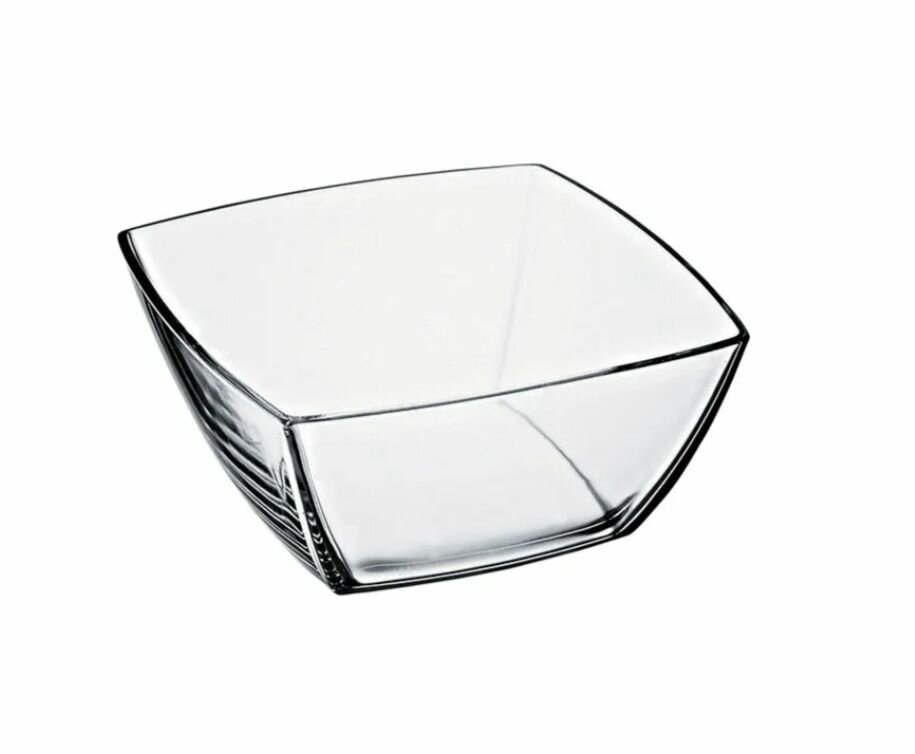 Салатник стеклянный "Токио" квадратный 24х24см 2700мл