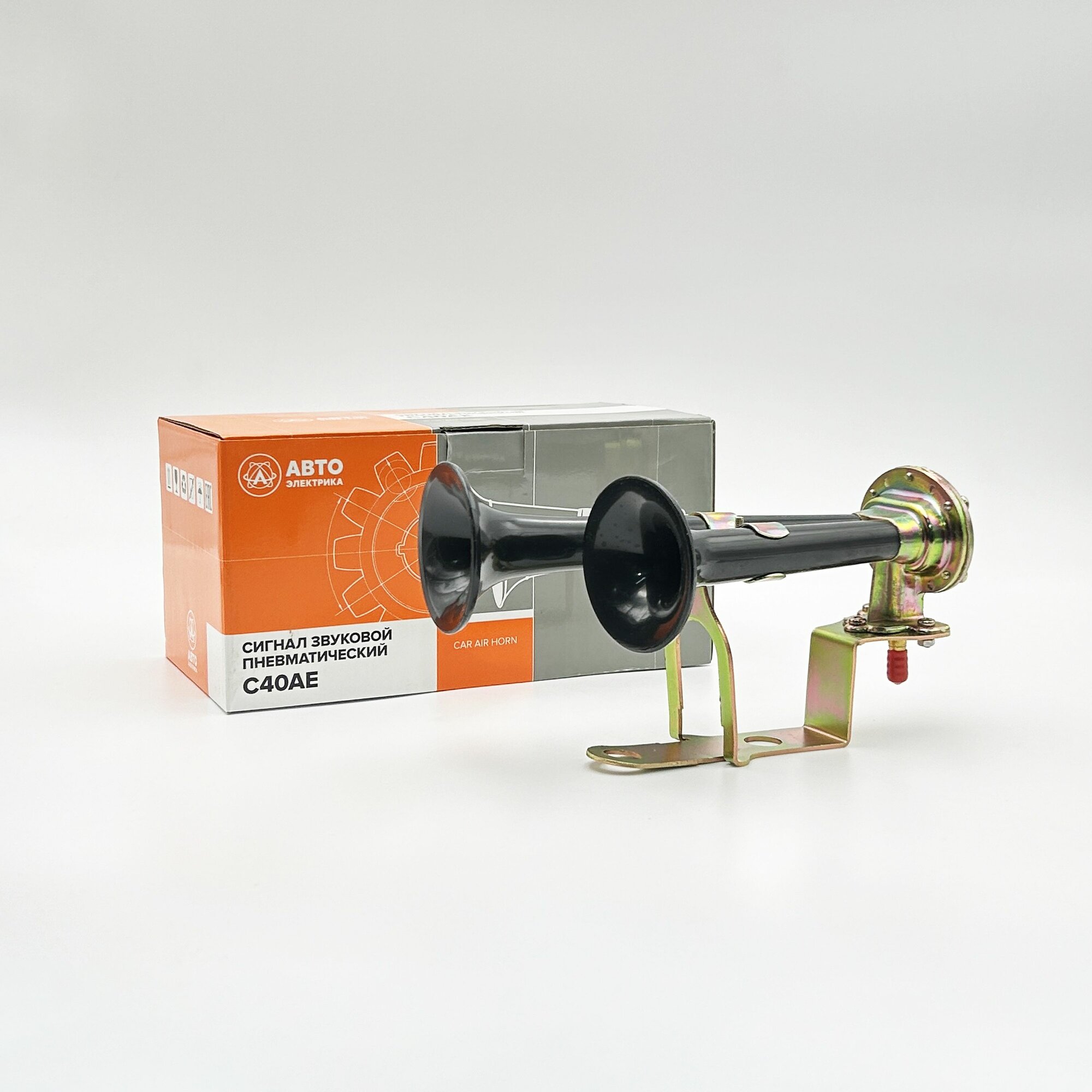 Сигнал звуковой пневматический для а/м КАМАЗ, МАЗ, ЗиЛ - автоэлектрика арт. С40В