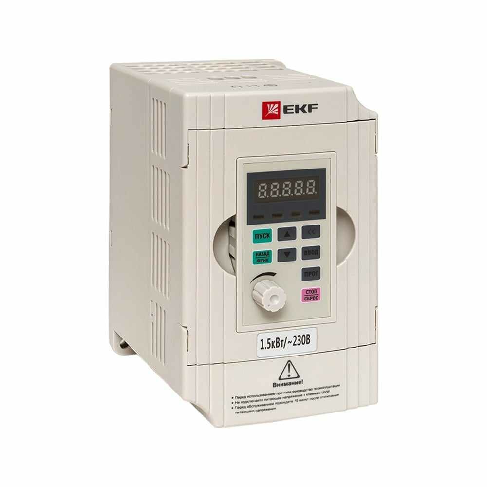EKF Преобразователь частоты 1,5/2,2кВт 1х230В VECTOR-100 PROxima VT100-1R5-1B