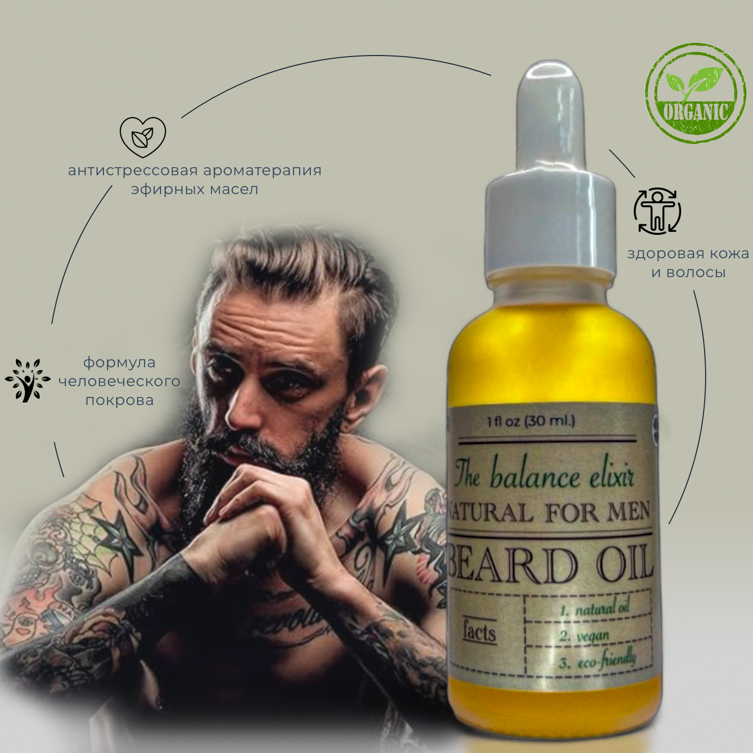 Масло для бороды The Balance Elixir