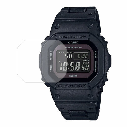 Скрин Мобайл защитный экран для часов Casio GW-B5600BC-1B из гидрогелевая плёнка прозрачная