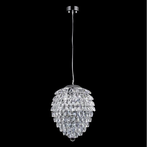 Подвесная люстра Crystal Lux CHARME SP6 CHROME/TRANSPARENT