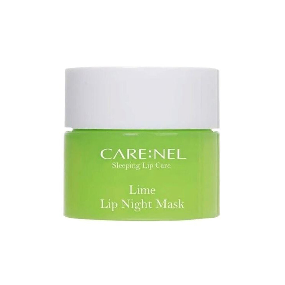 Ночная маска для губ CARENEL с ароматом лайма, Lime Lip Night Mask, 23 гр