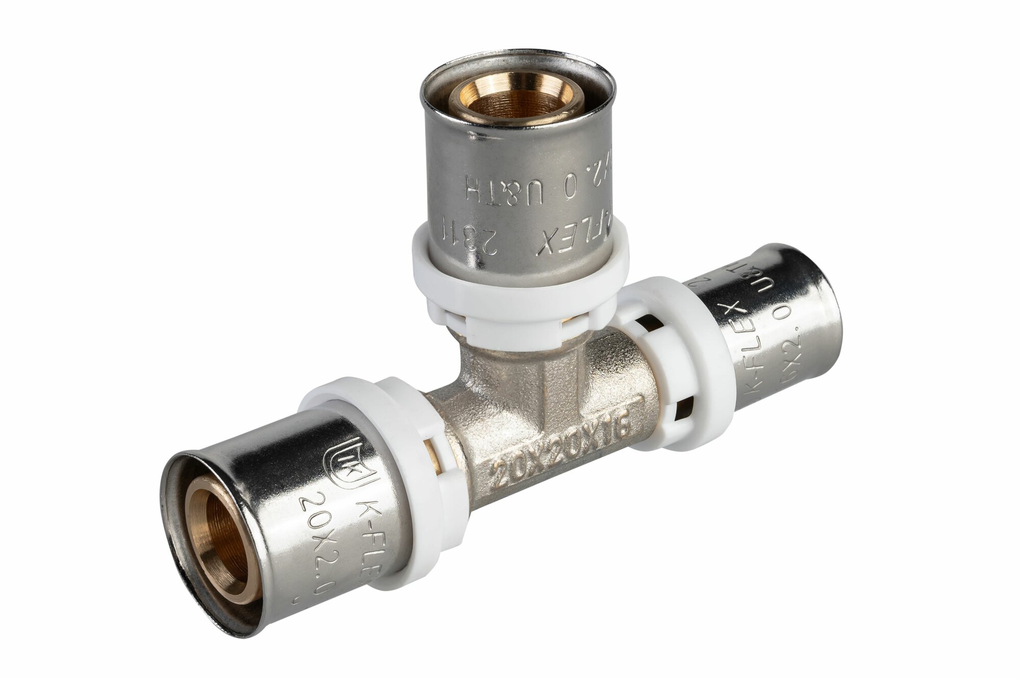 K-FLEX SOLID пресс-фитинг тройник редукционный 16х20х16мм