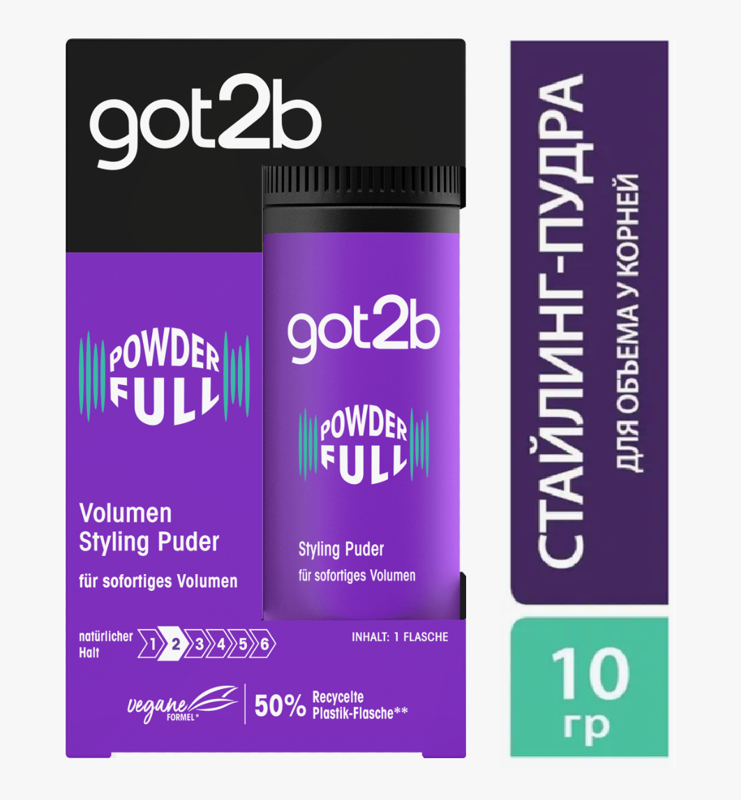 Got2b стайлинг-пудра ПороШОК Мгновенный объем, 10 г