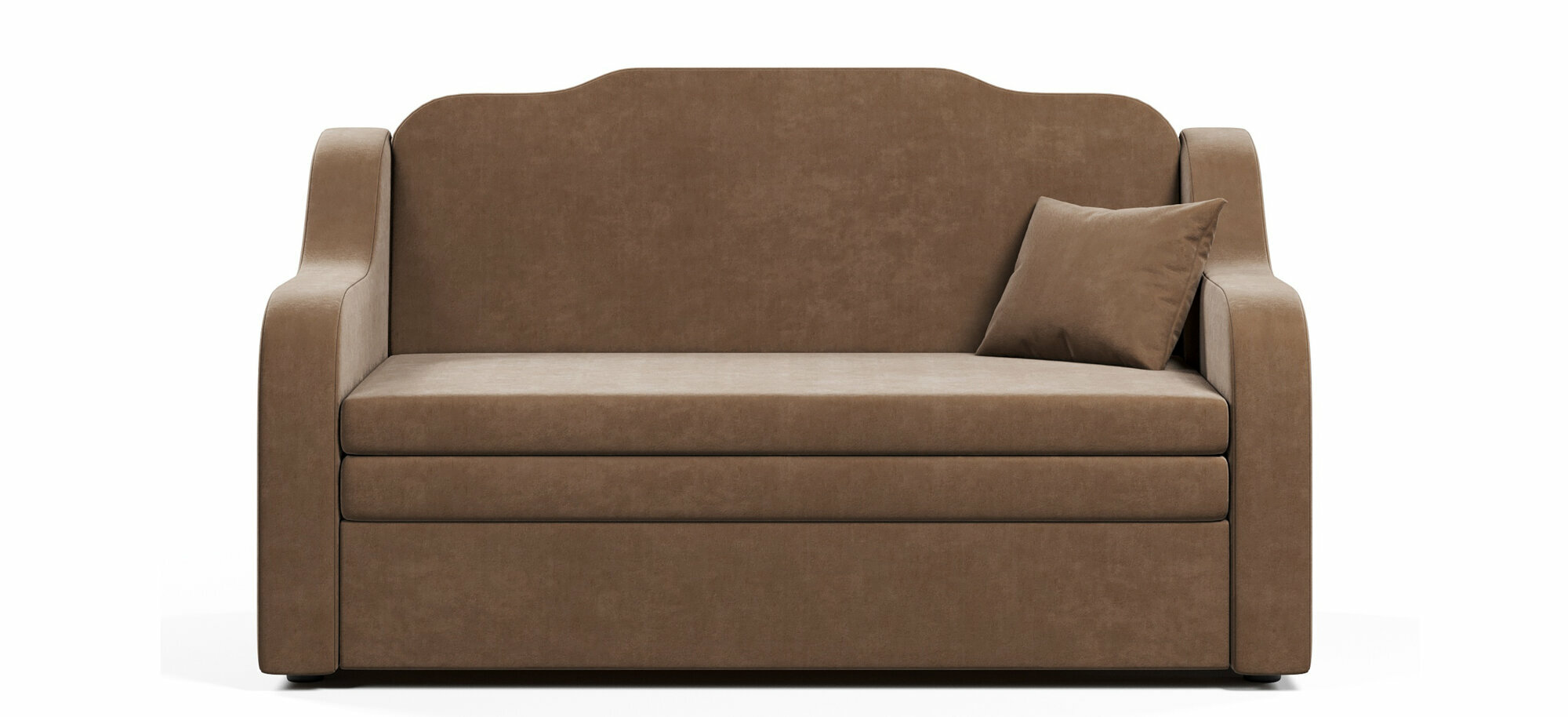 Диван-кровать Джонни 2, 130х80х90 см, механизм Выкатной, диван раскладной маленький, с ящиком для белья