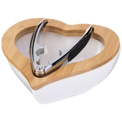 Орехокол Lefard "native" 2 пр: миска 18 см, щипцы для орехов (587-174)