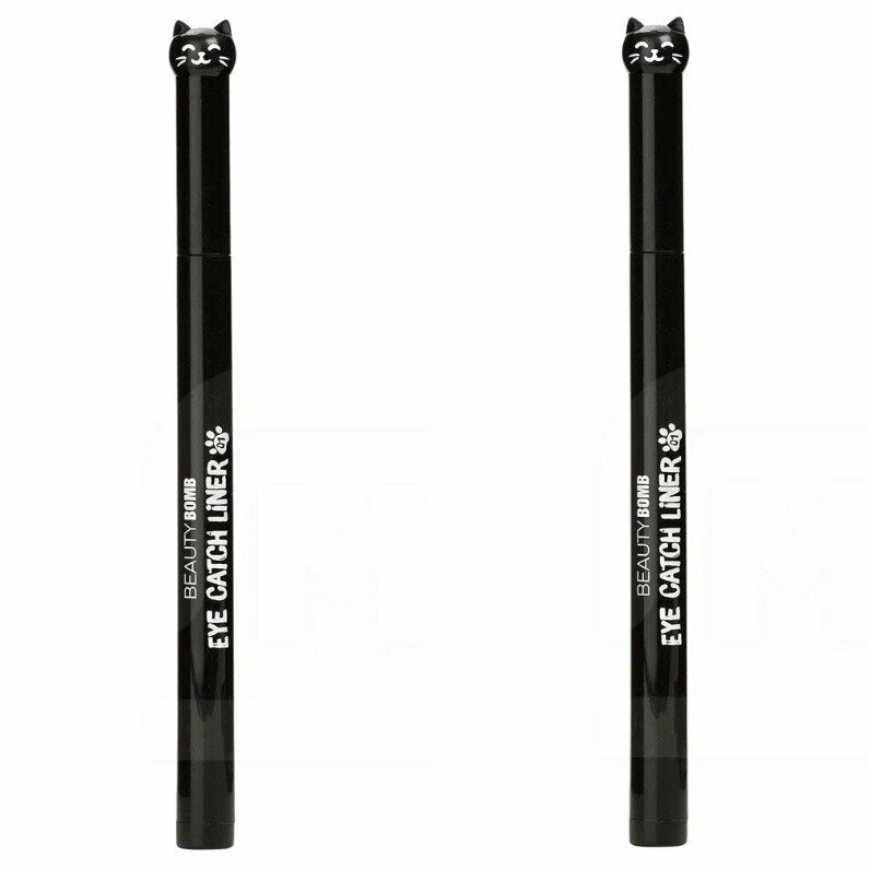 Подводка-фломастер для глаз Beauty Bomb тон 01 1.2мл, 2 шт