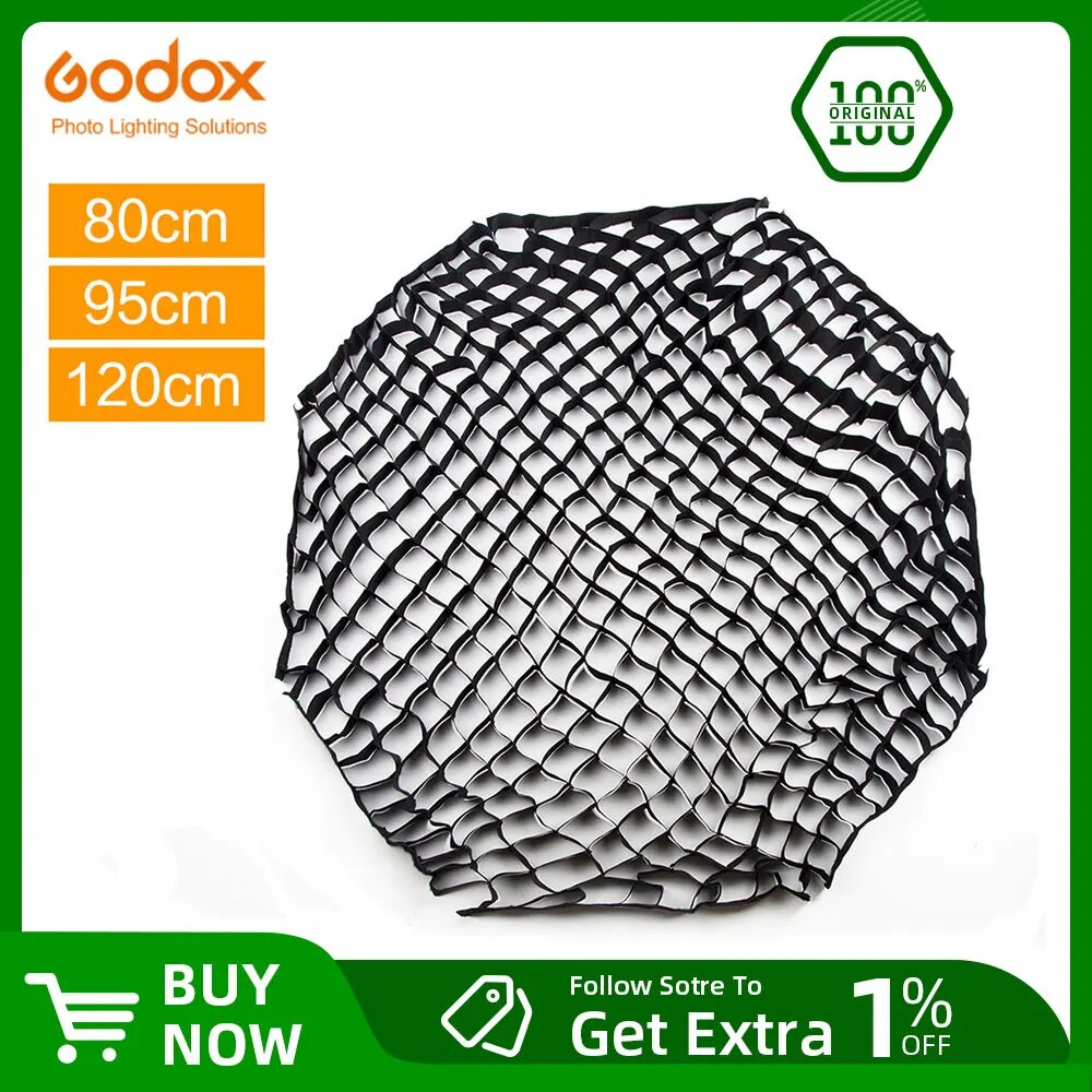 Godox восьмиугольный сотовый отражатель 120см for 95cm Softbox