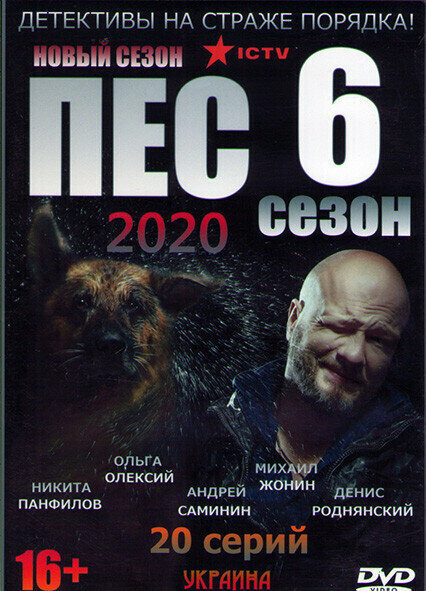 Пес 6 Сезон (20 серий) (2DVD)
