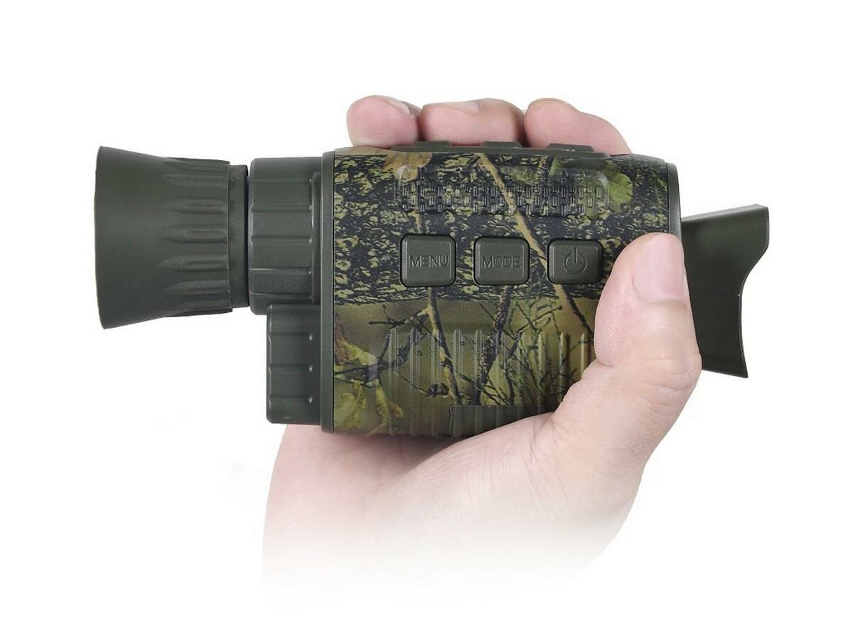 Монокуляр ночного видения (видео: 4K) для охоты и наблюдения NV1000-4K (W3218RU). Высокое качество изображение - фото: 36MP