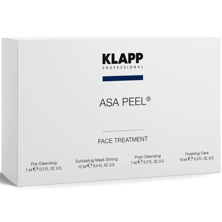 Klapp Процедурный набор "Мультифруктовый пилинг" ASA PEEL Face Treatment