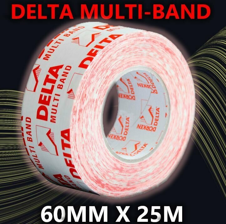 Delta Multi Band / Дельта Мульти Банд, 60mm x 25m, скотч универсальный