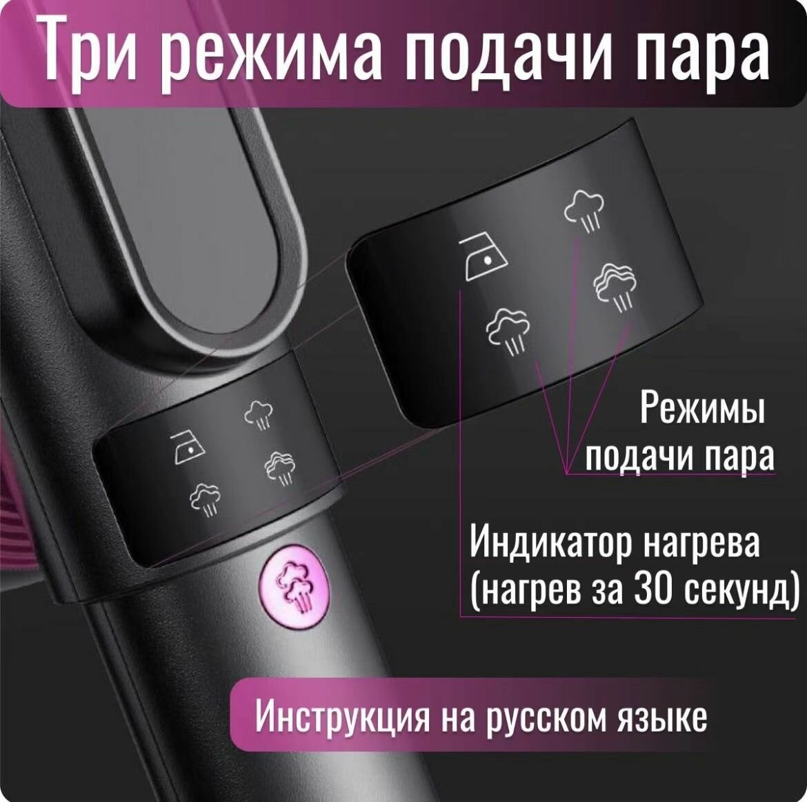 Отпариватель ручной для одежды — фото 1