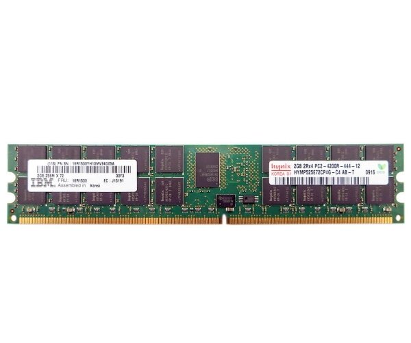 Оперативная память IBM 1GB PC2-3200 (2x512MB) ECC DDR2 Non Chipkill SDRAM RDIMM 39M5818